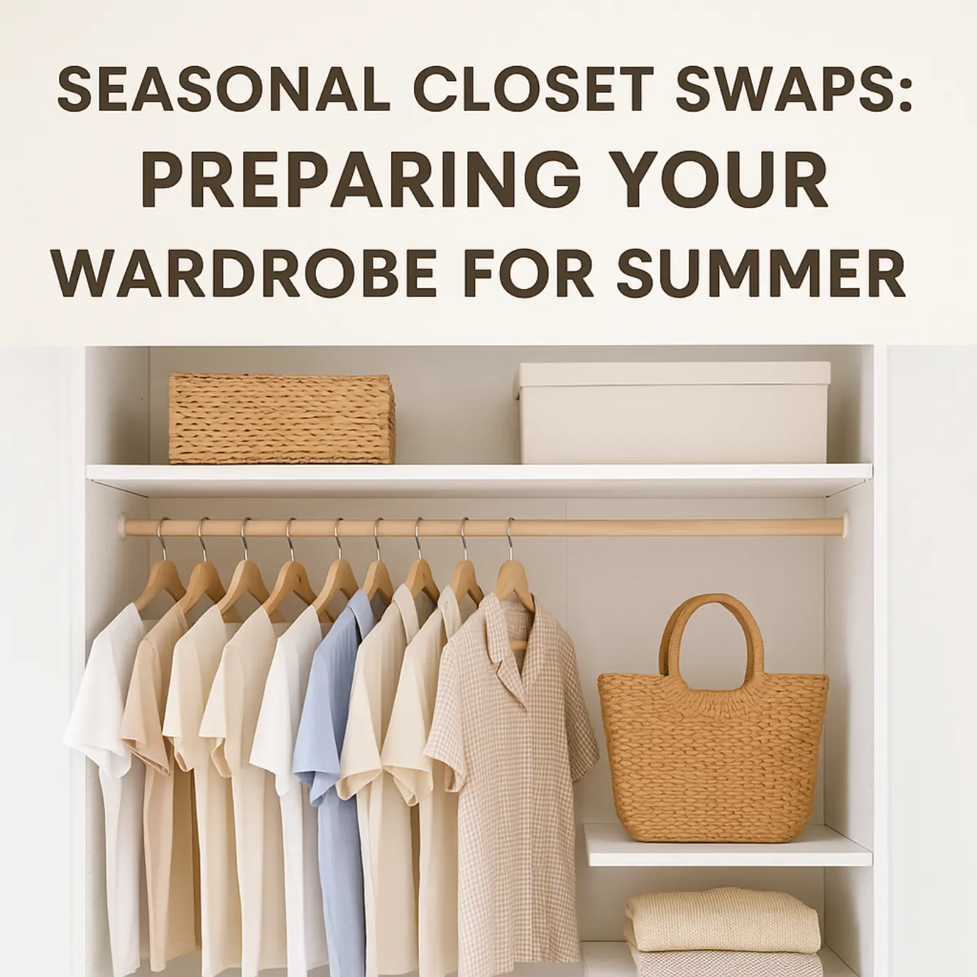 Preparing Your Wardrobe for Summer - Custom Closet Geeks